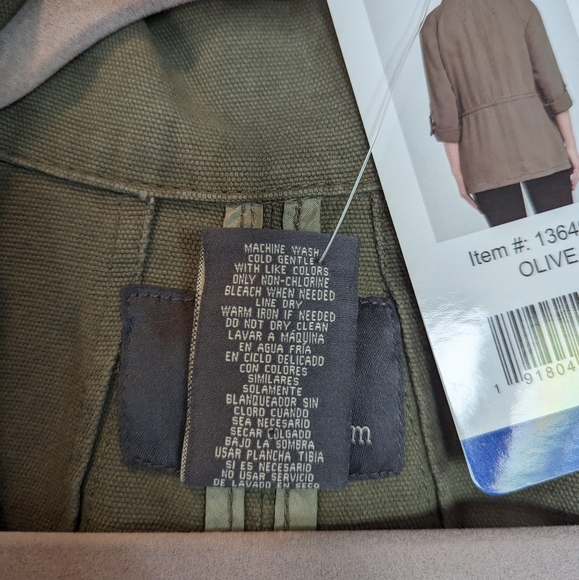 Matty M | Jackets & Coats | Nwt Matty M Olive Green Cargo Utility ...